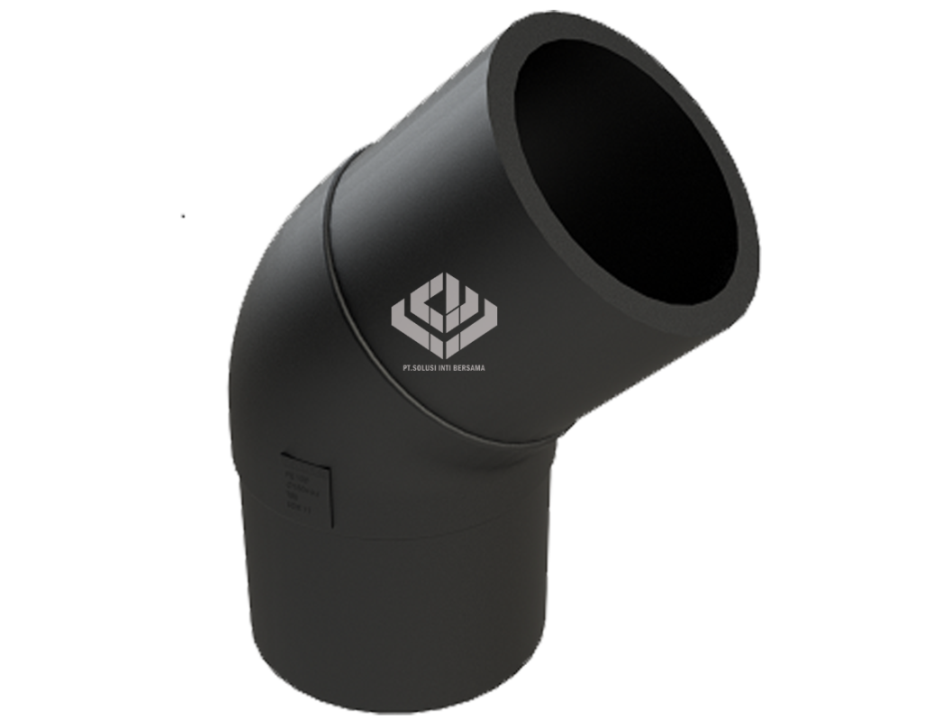 Elbow 45° HDPE Polyfuse Injection Moulding 200 mm (8") - SIBMART | Toko ...