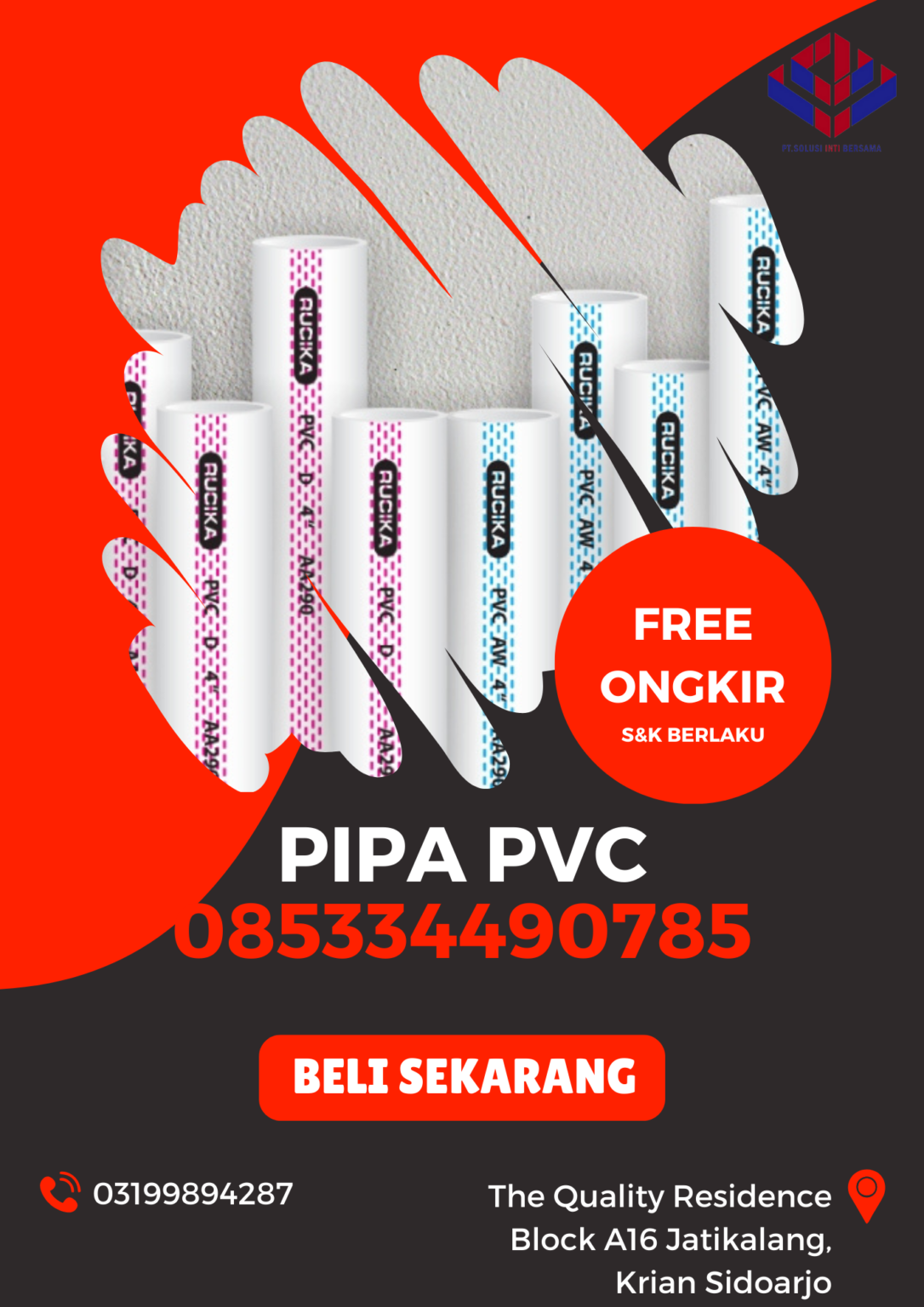 Ekonomi Pipa PVC Rucika dalam Distribusi Air - PT Solusi Inti Bersama